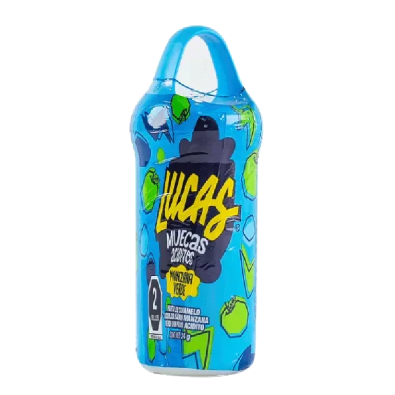 Paleta Lucas Muecas Manzana Verde 24g - K 21 Market - Snacks y Bebidas ...
