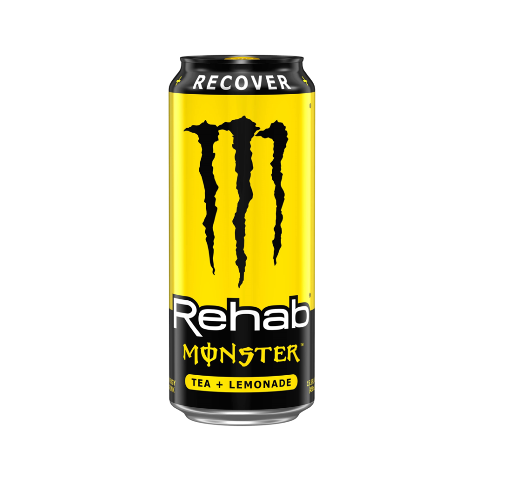 Monster Energy Rehab Tea + Lemonade - K 21 Market - Snacks y Bebidas ...